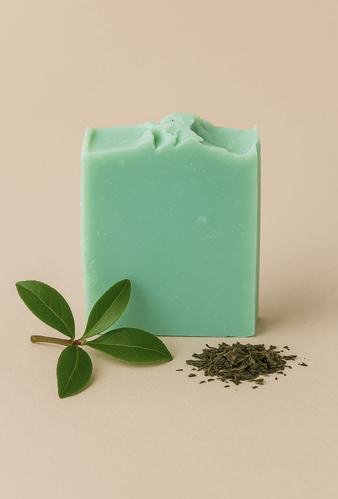 Savon artisanal au Thé Vert Artisanal 🌿 VEGAN 🌿 125 g – AT Création